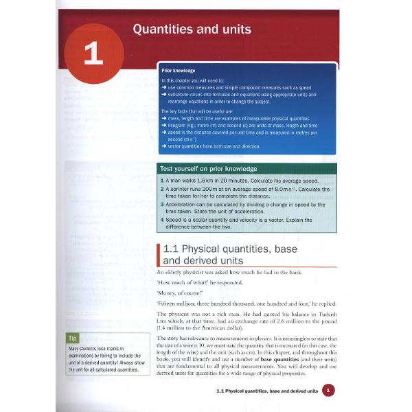 Edexcel A Level Physics Student Book 1 - Mike Benn & Graham George ...