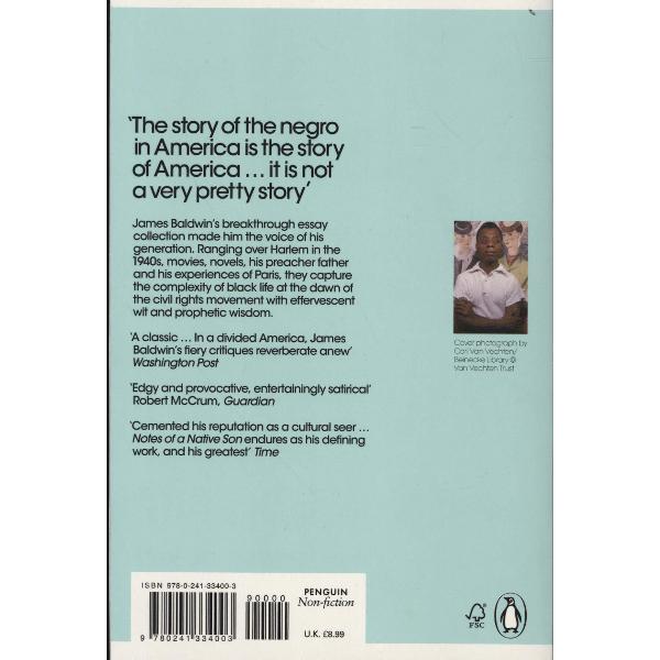 Notes Of A Native Son - James Baldwin - eMAG.ro