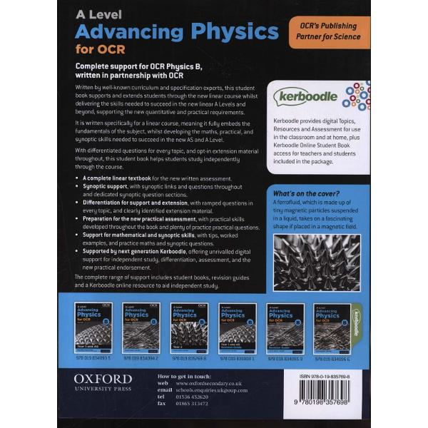 Level Advancing Physics For Ocr Year 2 Student Book - Lawrence Herklots - eMAG.ro
