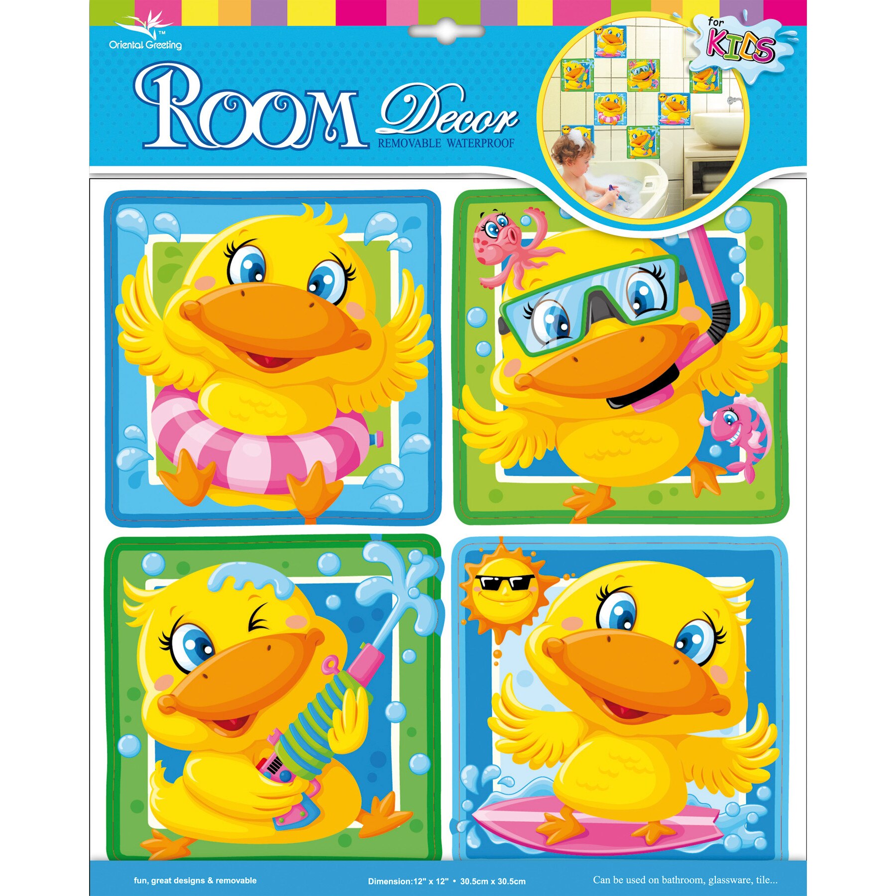 Decoratiuni perete,Stickere camera copilului, Ratuste 3D - eMAG.ro