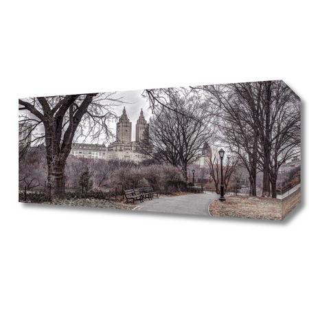 Pictura pe panza, Zakito Posters 40x20cm Ścieżka przez park centralny 2 ...