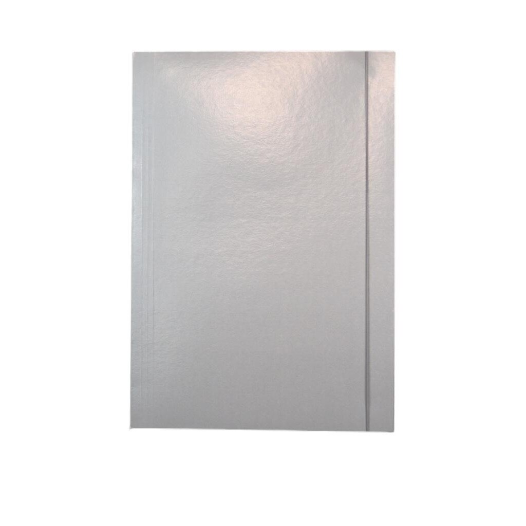 Mapa cu elastic, Happy Color, Carton, A4, Gri - eMAG.ro