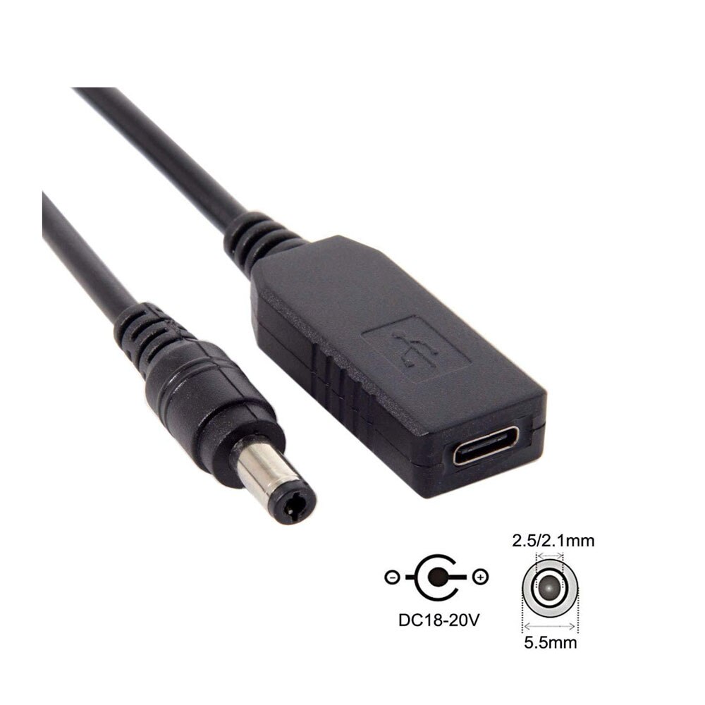 Cablu de alimentare, CY, Tip USB C, Negru - eMAG.ro