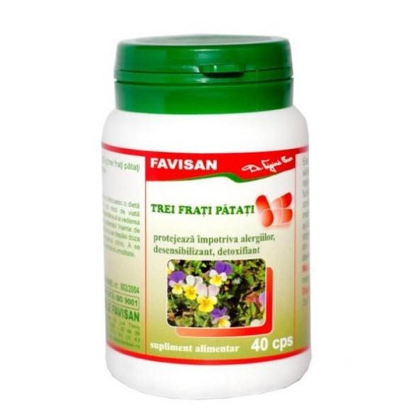 Supliment Alimentar FAVISAN Trei Frati Patati 40 Capsule - eMAG.ro