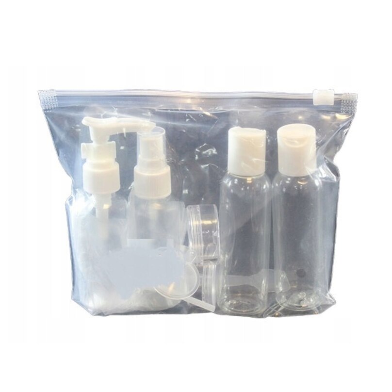 Set 6 recipiente pentru cosmetice, Zola®, plastic, transparente - eMAG.ro