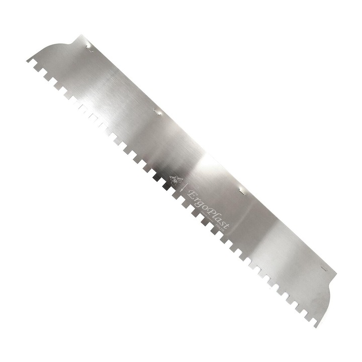 Lama rezerva cu zimti 10x10 mm pentru gletiera profesionala, Olejnik ...