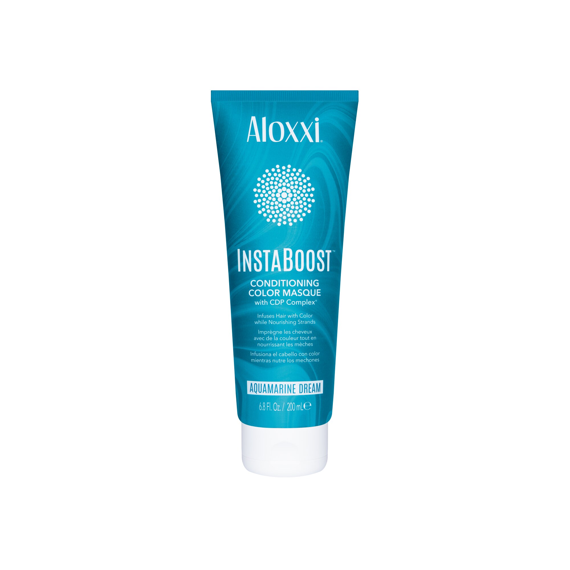 Masca tratament coloranta Aloxxi InstaBoost, Aquamarine Dream, 200 ml ...