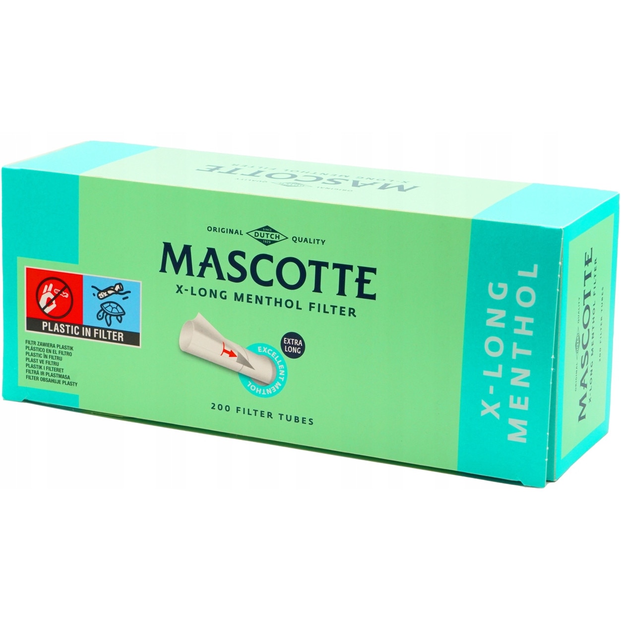Set 1000 tuburi tigari X-Long Menthol Filter, Mascotte, Alb - eMAG.ro