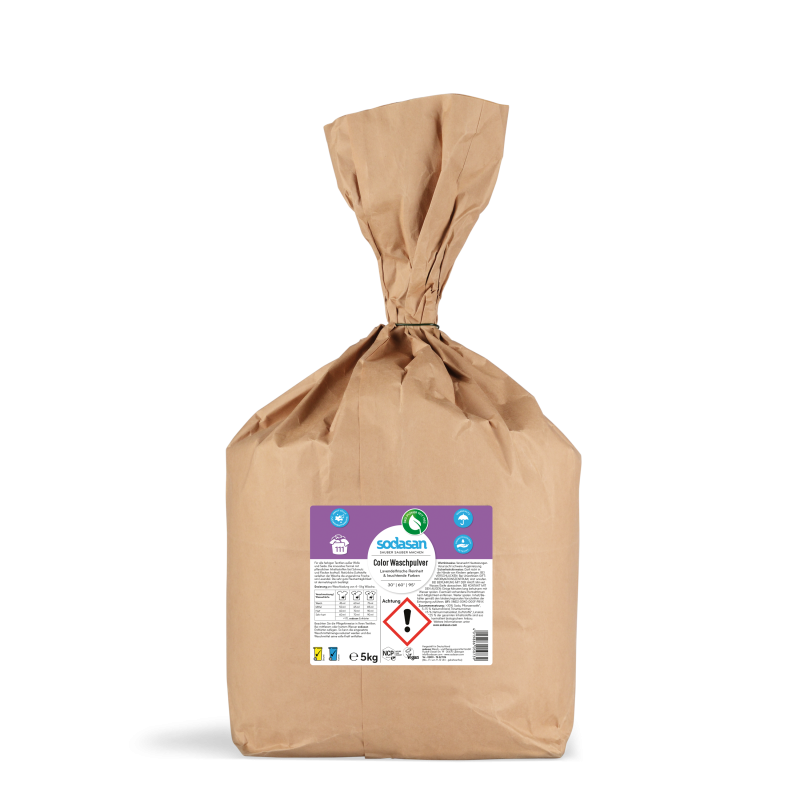 Detergent Praf Bio Rufe Albe si Colorate cu Lavanda 5 Kg Sodasan - eMAG.ro