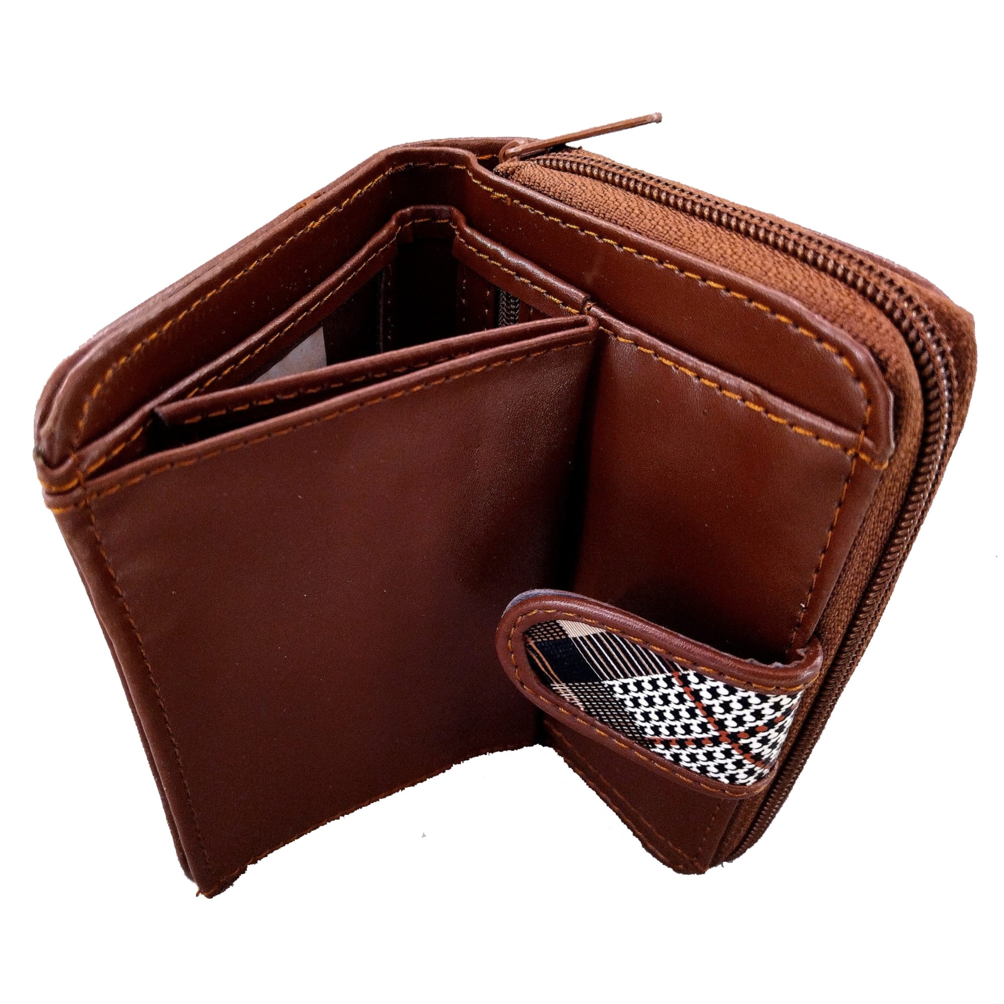 Portofel dama, din piele ecologica, maro, 18-4/4 - eMAG.ro