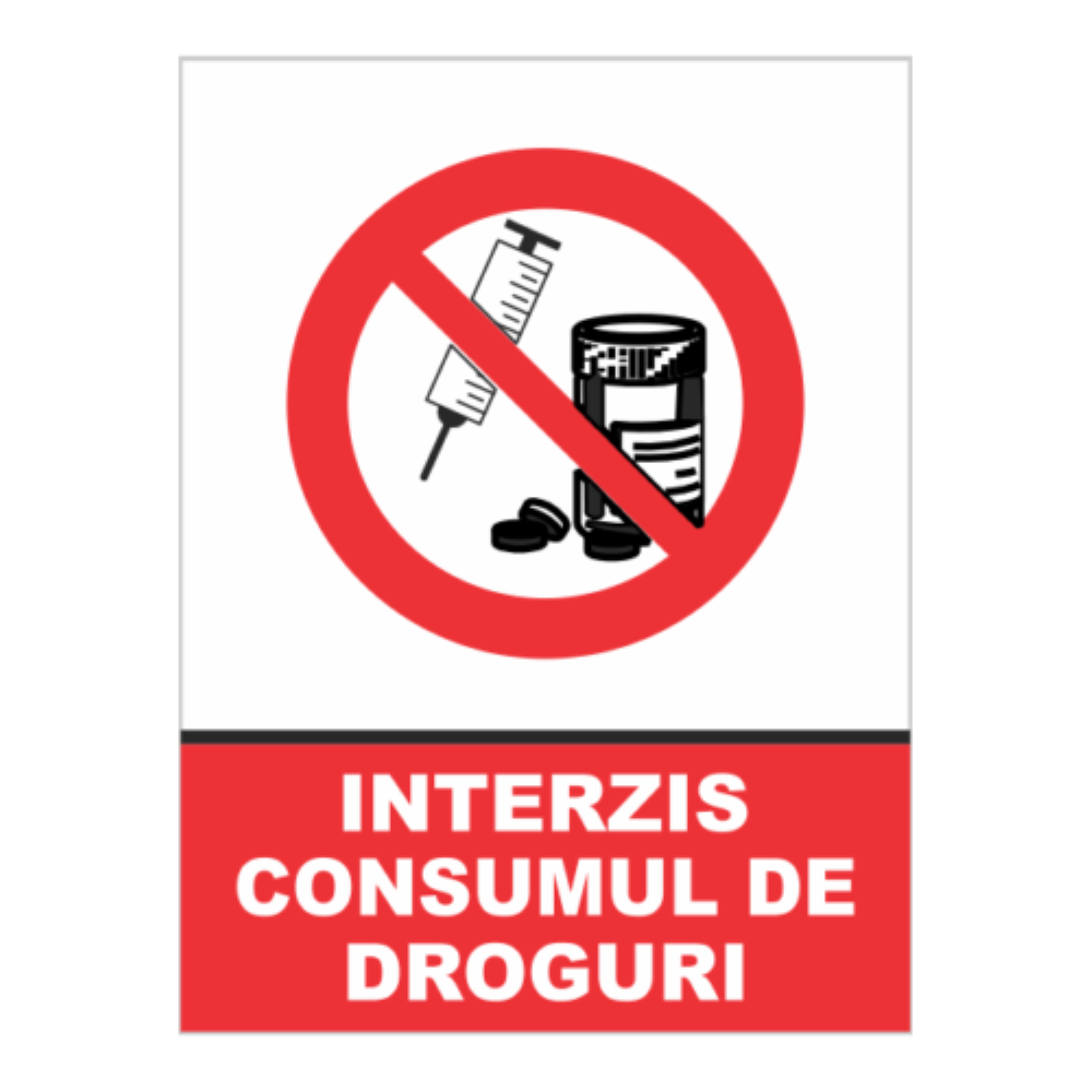 Sticker decorativ, indicator intezis consumul de droguri, autocolant ...