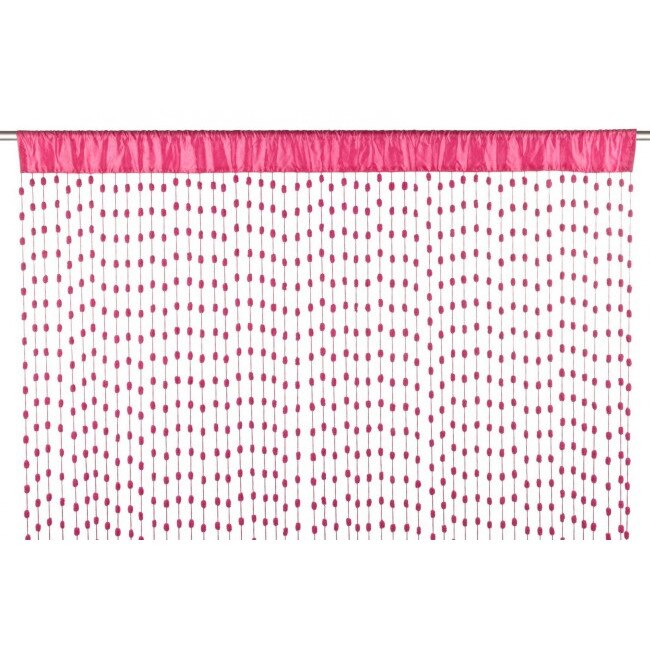 Set 2 perdele roz fucsia 140x280 cm - eMAG.ro