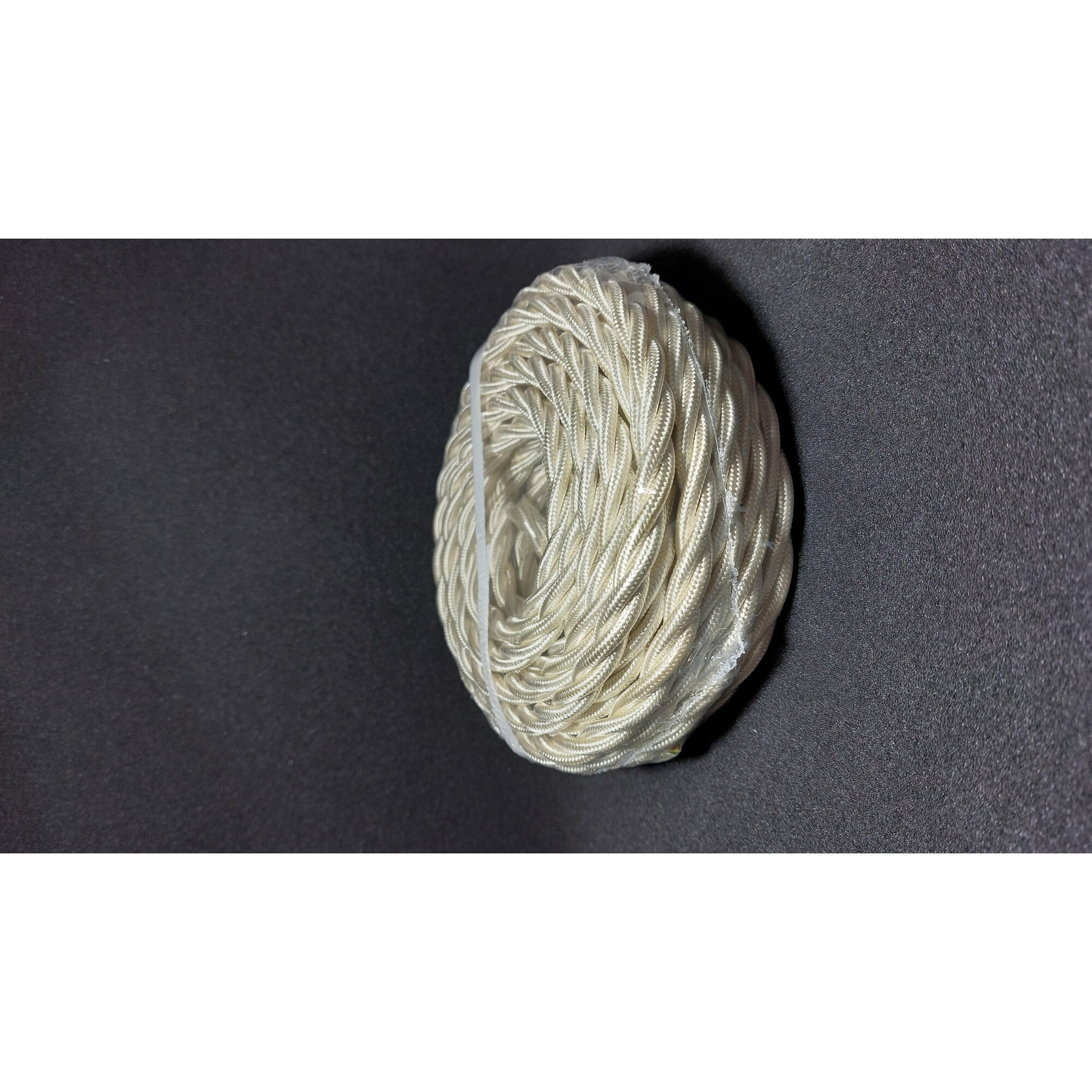 Cablu Textil Impletit Vintage 3X0,75MM 10M/Pac Ivory - eMAG.ro