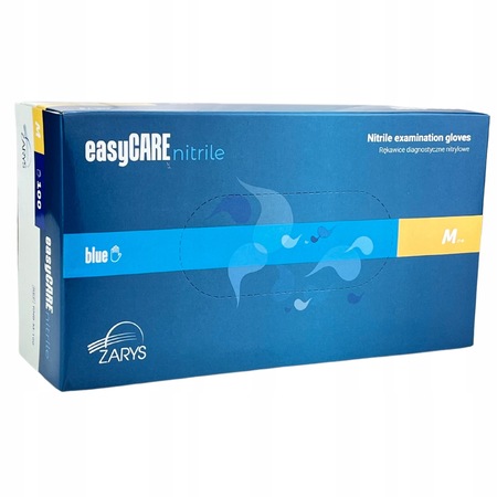 Set 100 Buc Manusi Nitril Nepudrate, Zarys, easyCARE, Marime M - eMAG.ro