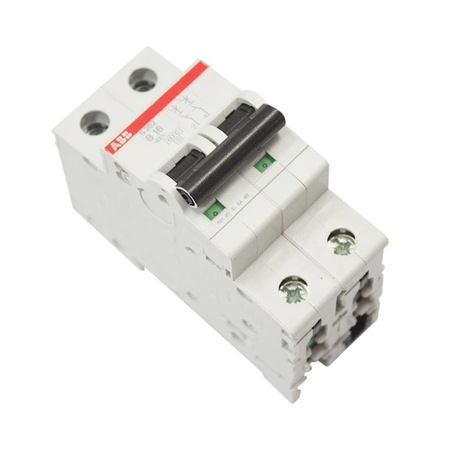 Siguranta automata 2P B16A 6kA AC S202B16 ABB - eMAG.ro