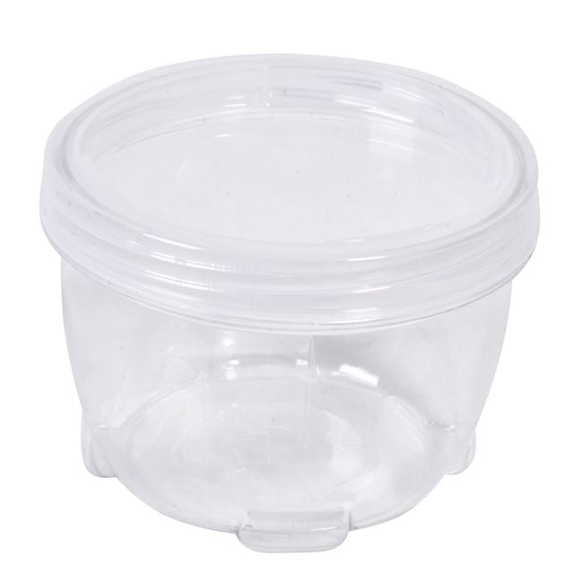 Set cutii depozitare cu capac Herum®, din plastic, 4 buc, 9 x 6 cm ...
