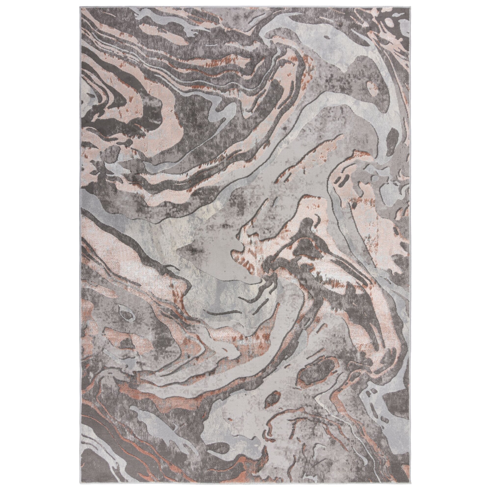 Covor, Flair Rugs, Marbled, Roz, 160 x 230 cm - eMAG.ro