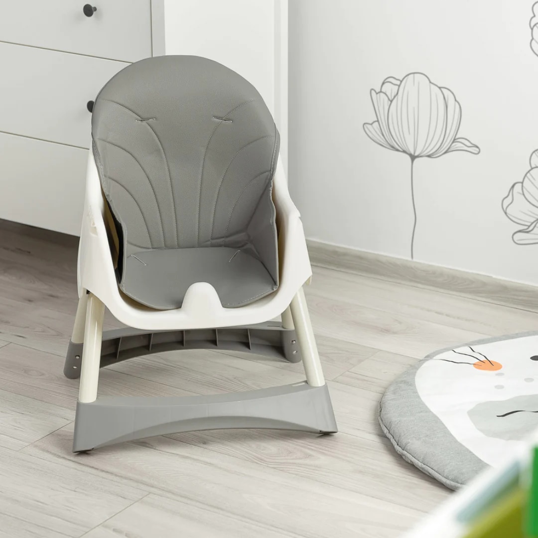 Scaun de Masa Pliabil 7 in1 KinderVibe™ 6 Luni +, Multifunctional si ...