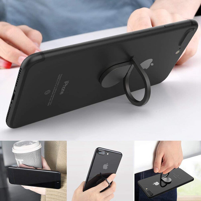 Suport Inel Telefon, Techsuit, Negru - eMAG.ro