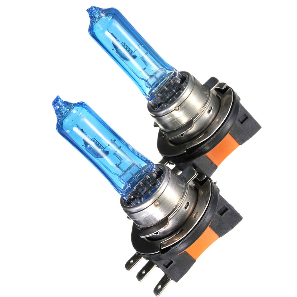 Set 2 becuri auto cu halogen H15 DRL, OEM, 12V, 55W, Super White - eMAG.ro
