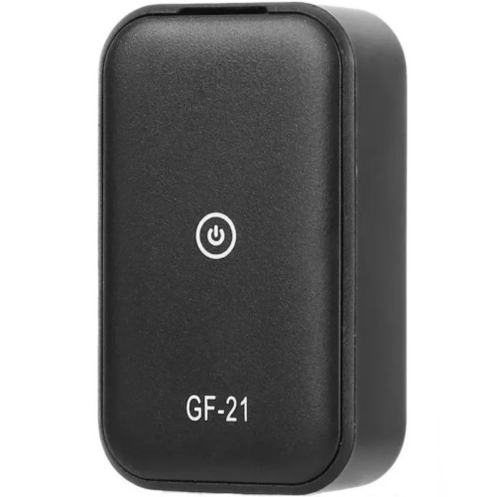 Mini GPS tracker iUni GF21 cu Microfon Spion GSM, SOS, Activare vocala ...