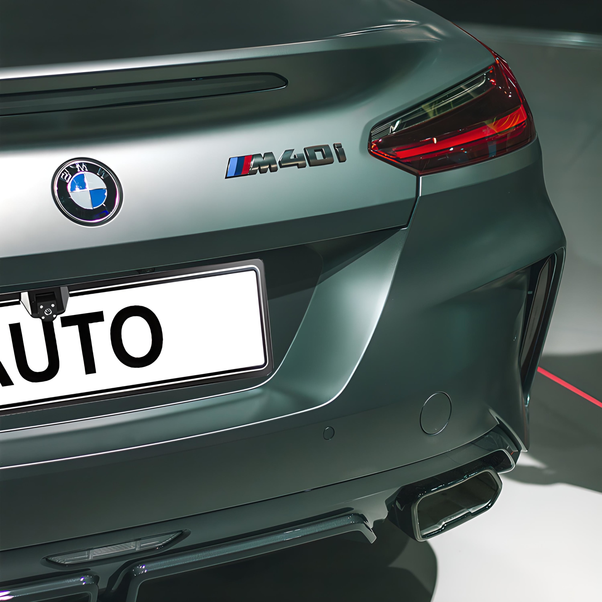 Set camera de marsarier cu cadru placuta de inmatriculare, senzor ...