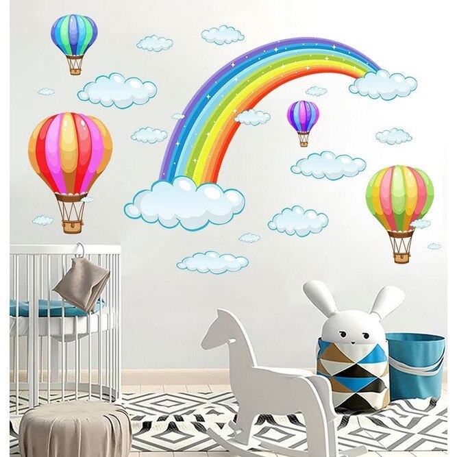Sticker Decorativ Autocolant DAVIDAMI CONCEPT® model Curcubeu Rainbow ...