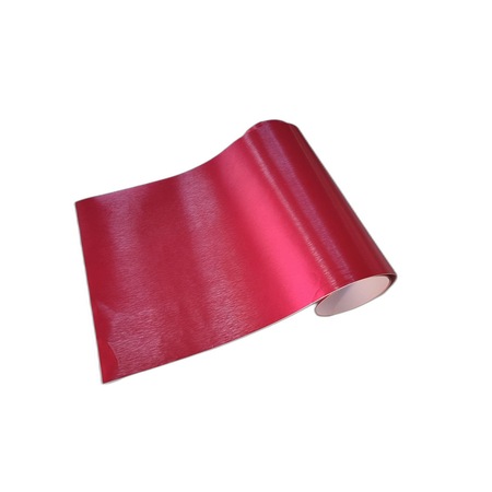 Autocolant roz magenta cu efect metalic mat brushed, pentru cutter ...