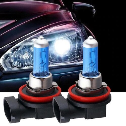 Set 2 becuri auto halogen H11, Pegasus skyline auto-tec, 12V, 55W bec ...
