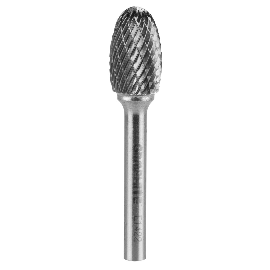 Freza pentru metal Graphite, Tip E (oval), tija 6x45 mm, Argintiu - eMAG.ro