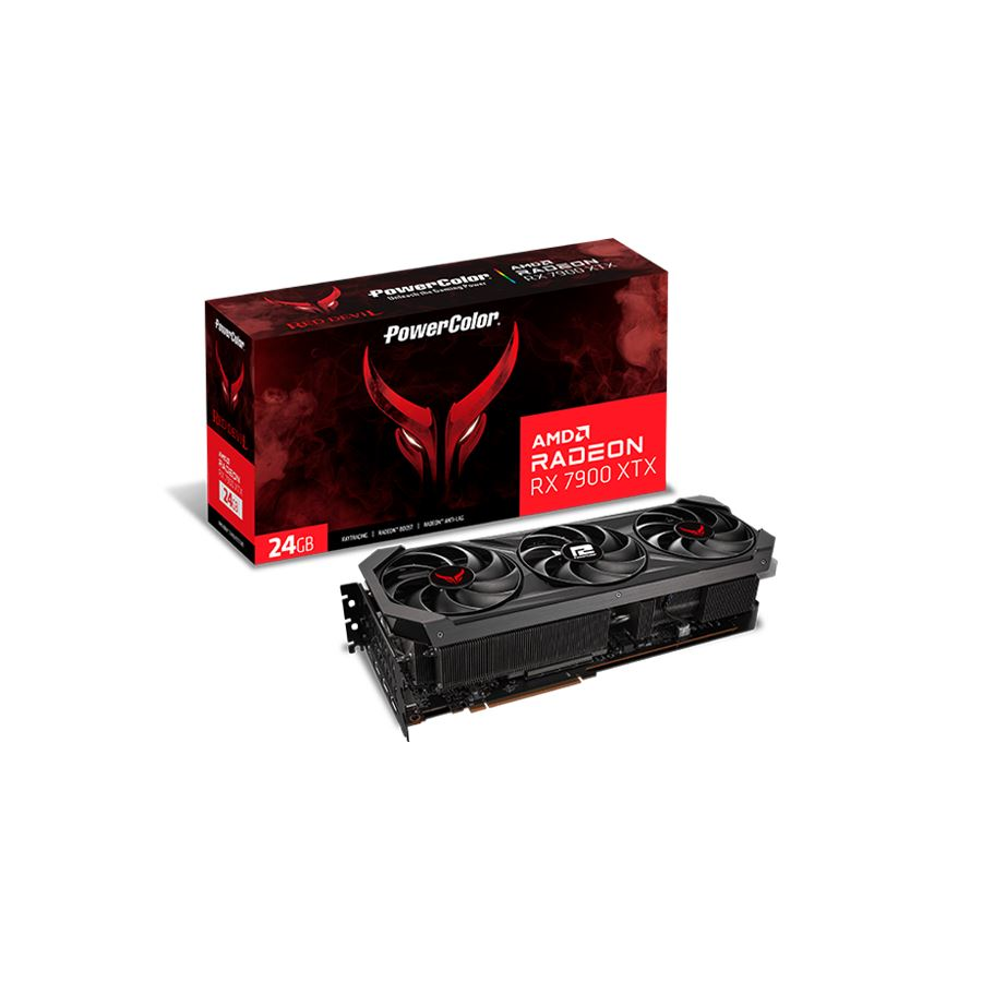 PowerColor Radeon RX 7900 XTX 24GB Red Devil videokártya (RX 7900 XTX ...