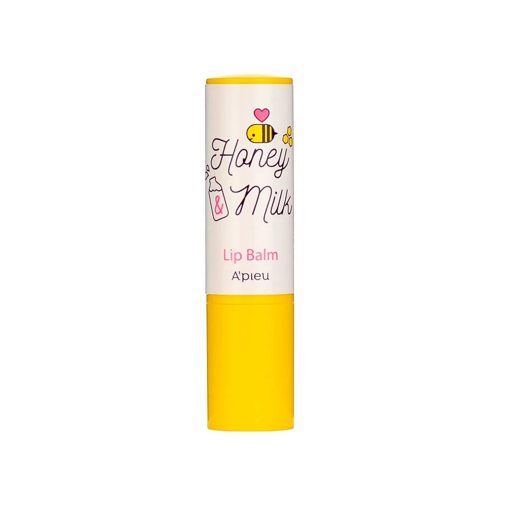 Balsam pentru buze cu extract de miere si lapte, A'pieu, 3,3 gr - eMAG.ro