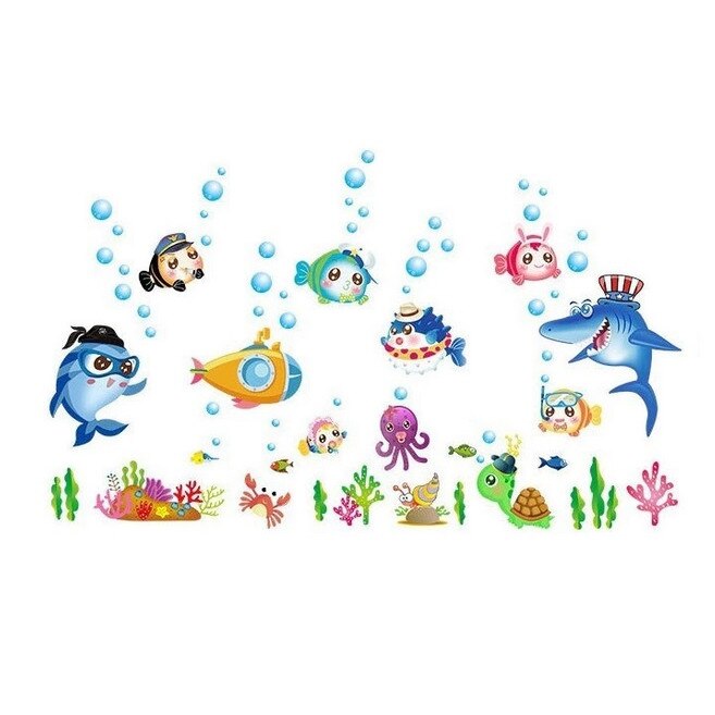 Sticker Decorativ Autocolant DAVIDAMI CONCEPT® model Pesti si Animale ...