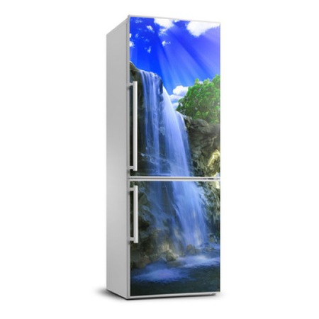 Autocolant pe frigider peisaje cascada 60 x 180 cm - eMAG.ro