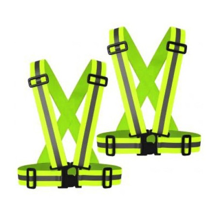 Set 2 Ham reflectorizant Reglabil Elastic Universal - eMAG.ro