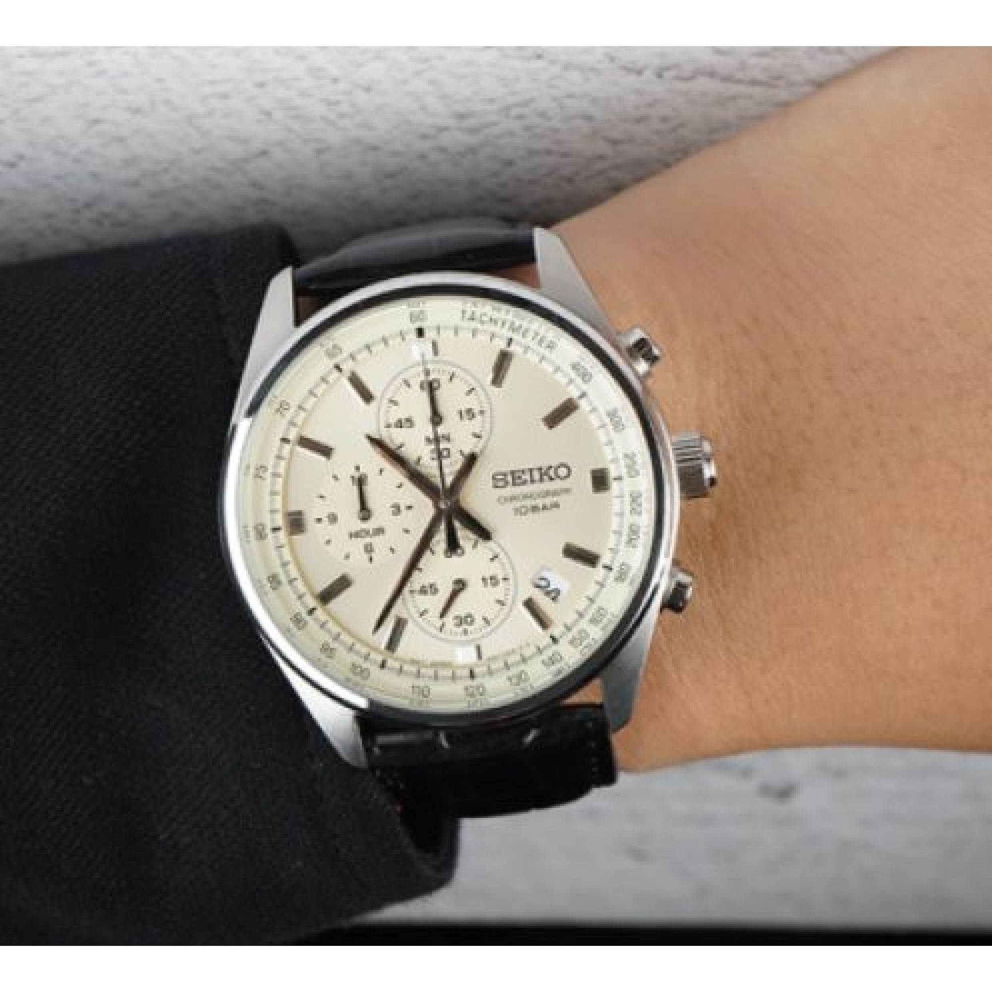 Мъжки часовник Seiko, Chronograph, SSB383P1 - eMAG.bg