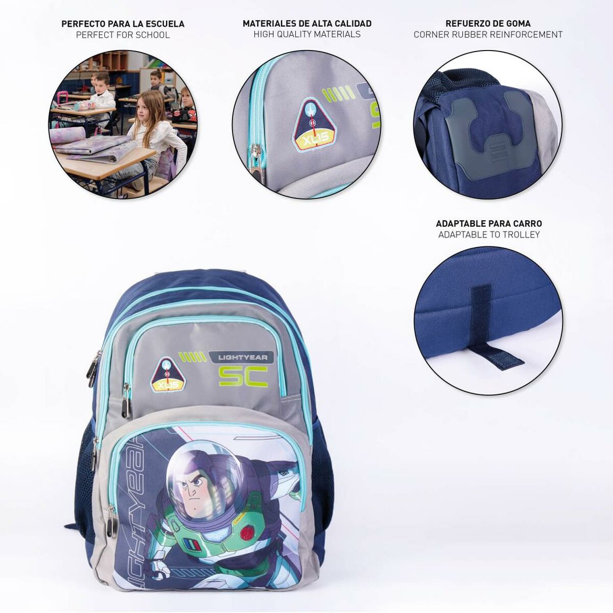 Раница Buzz Lightyear, Удобна - eMAG.bg
