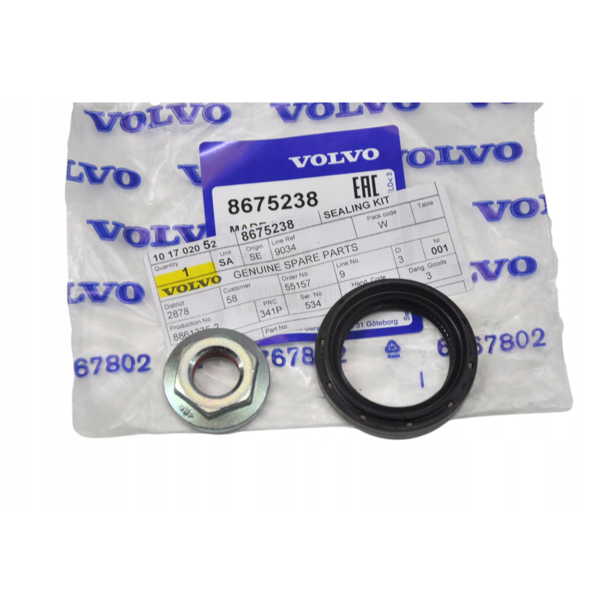 Kit transmisie, Volvo, S40, OE, Negru/Argintiu - eMAG.ro