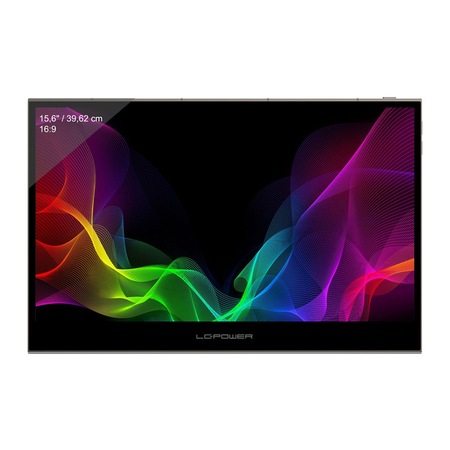 LC-Power 15,6" LC-M16-4K-UHD-P-OLED Hordozható 4K Monitor (LC-M16-4K ...