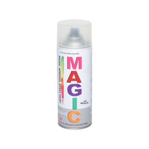 Set Spray vopsea Magic lac incolor 450 ml cu Breloc Magic - eMAG.ro