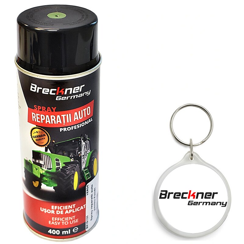 Set Spray vopsea verde pentru reparatii auto, tip Fendt Breckner ...