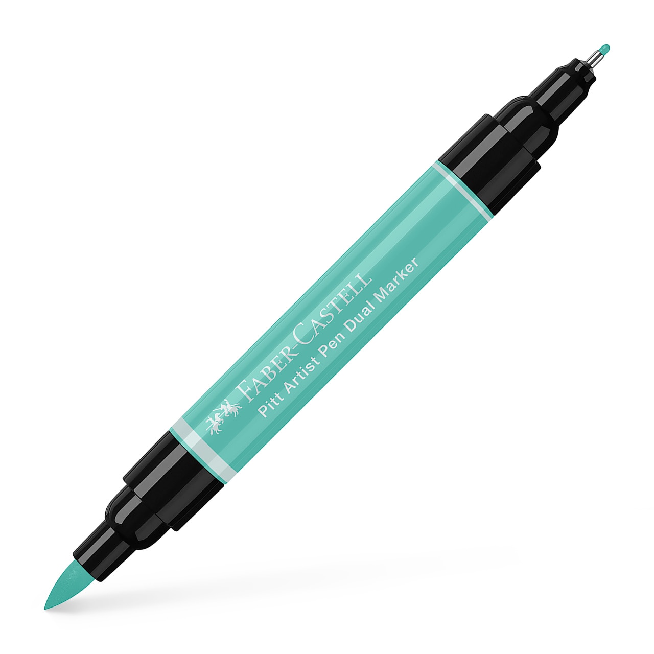 Marker Pitt Artist Pen Dual Marker, Verde Phtalo 161, Faber-Castell ...