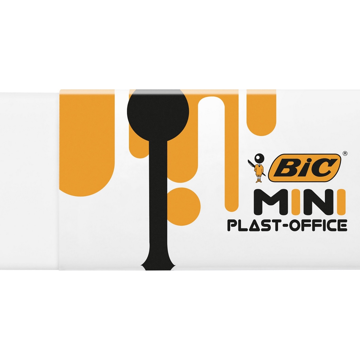 Radiera BiC, 2 bucati, Alb - eMAG.ro