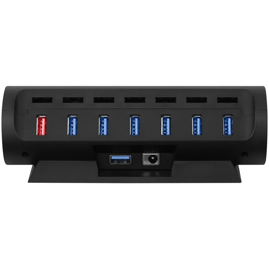 Streamplify CTRL 7 USB Hub, RGB világítás, 7 különálló USB-port, LED ...