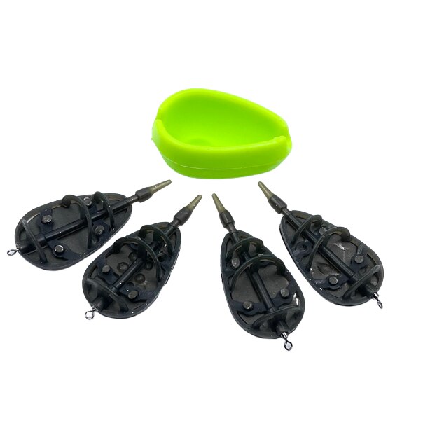 Set 12 Momitoare Method Feeder 40-60-80 gr plus 3 Matrite silicon - eMAG.ro