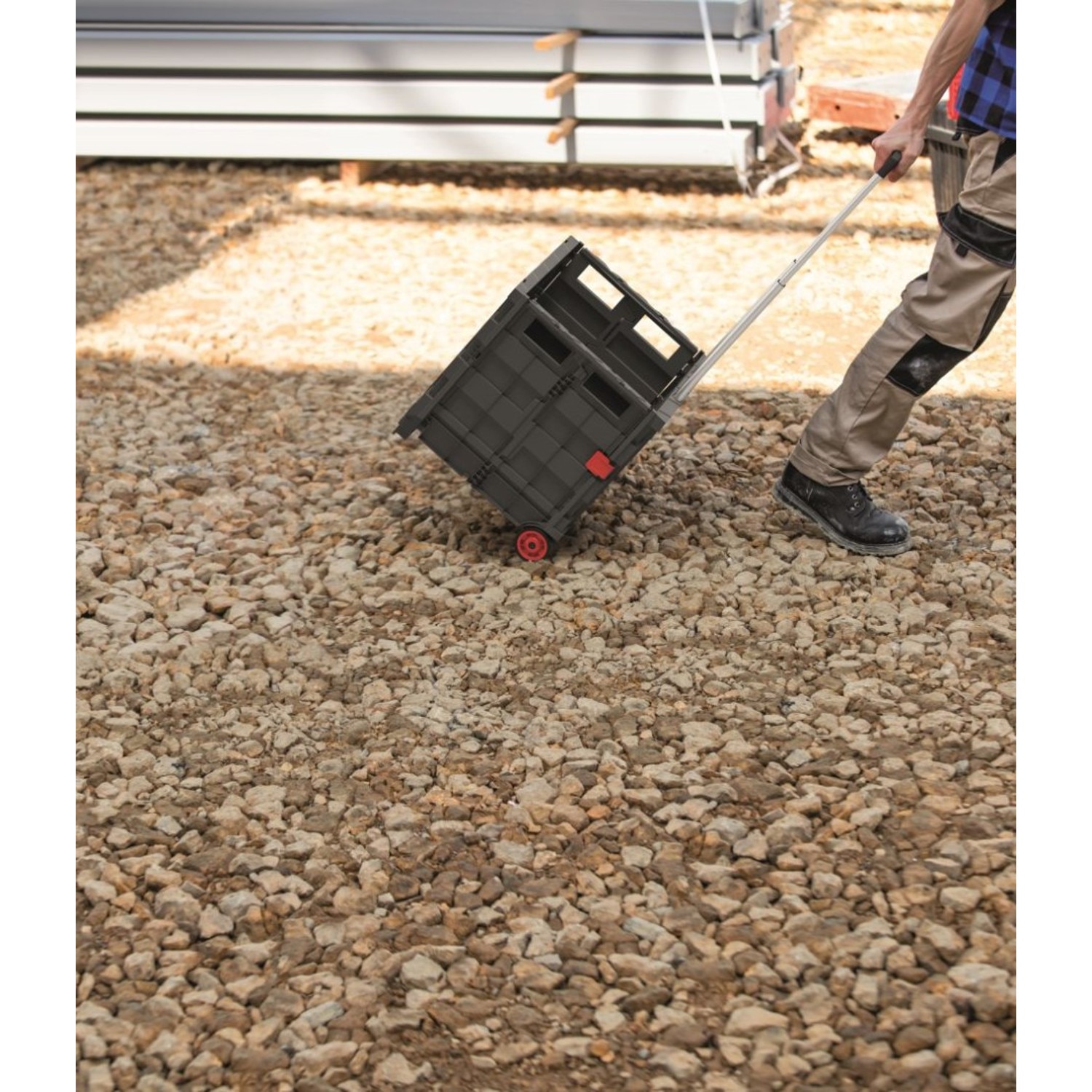 Carucior pliabil pentru scule Kistenberg Cart 1, 39 x 37 x 101 cm ...