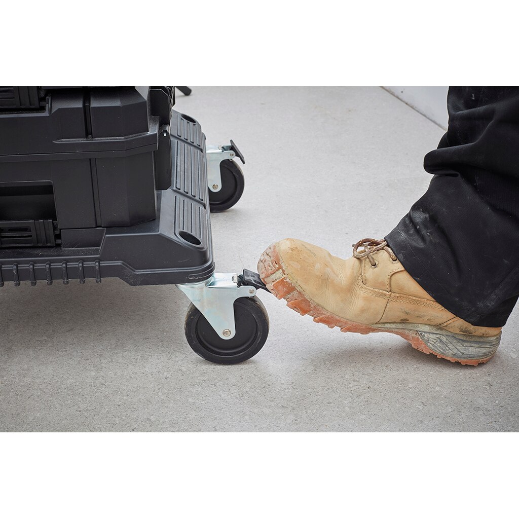 Platforma mobila, Stanley, 100 kg, Negru - eMAG.ro