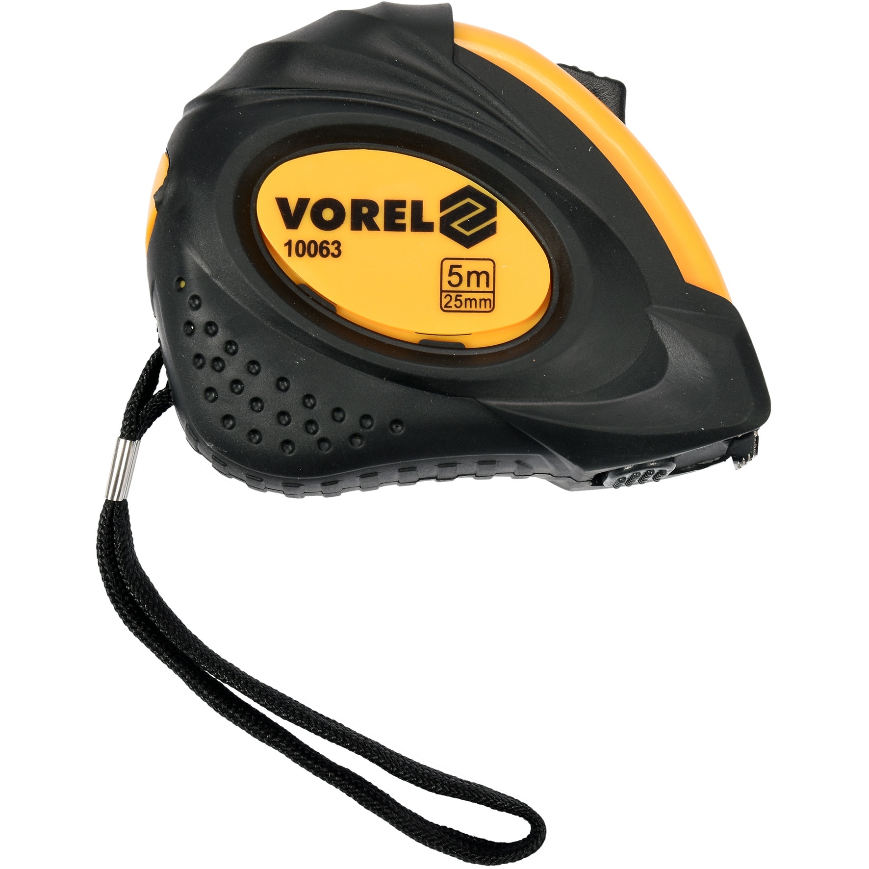 Рулетка, Vorel, 5 mx 25 mm, жълто/черно - eMAG.bg
