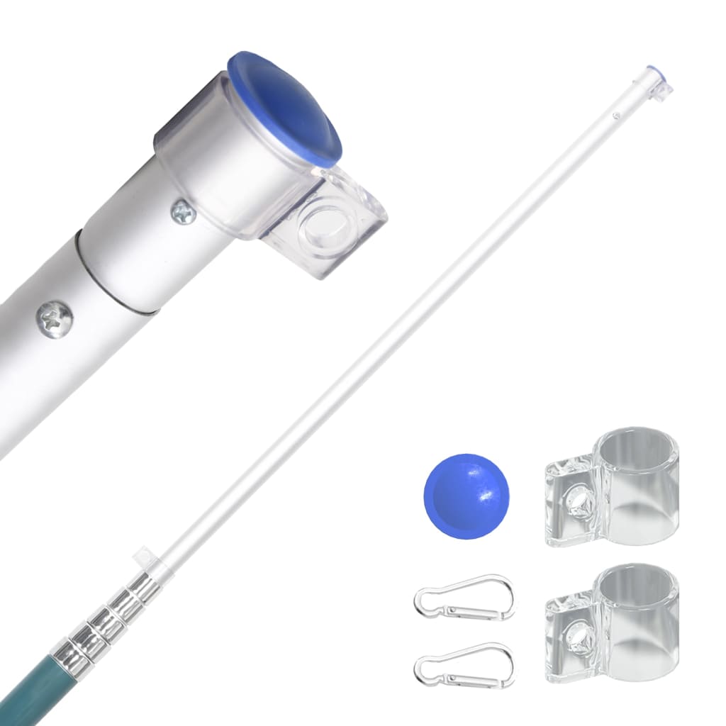 Set telescopic cu steagul olandei + accesorii montaj, Zakito Europe ...