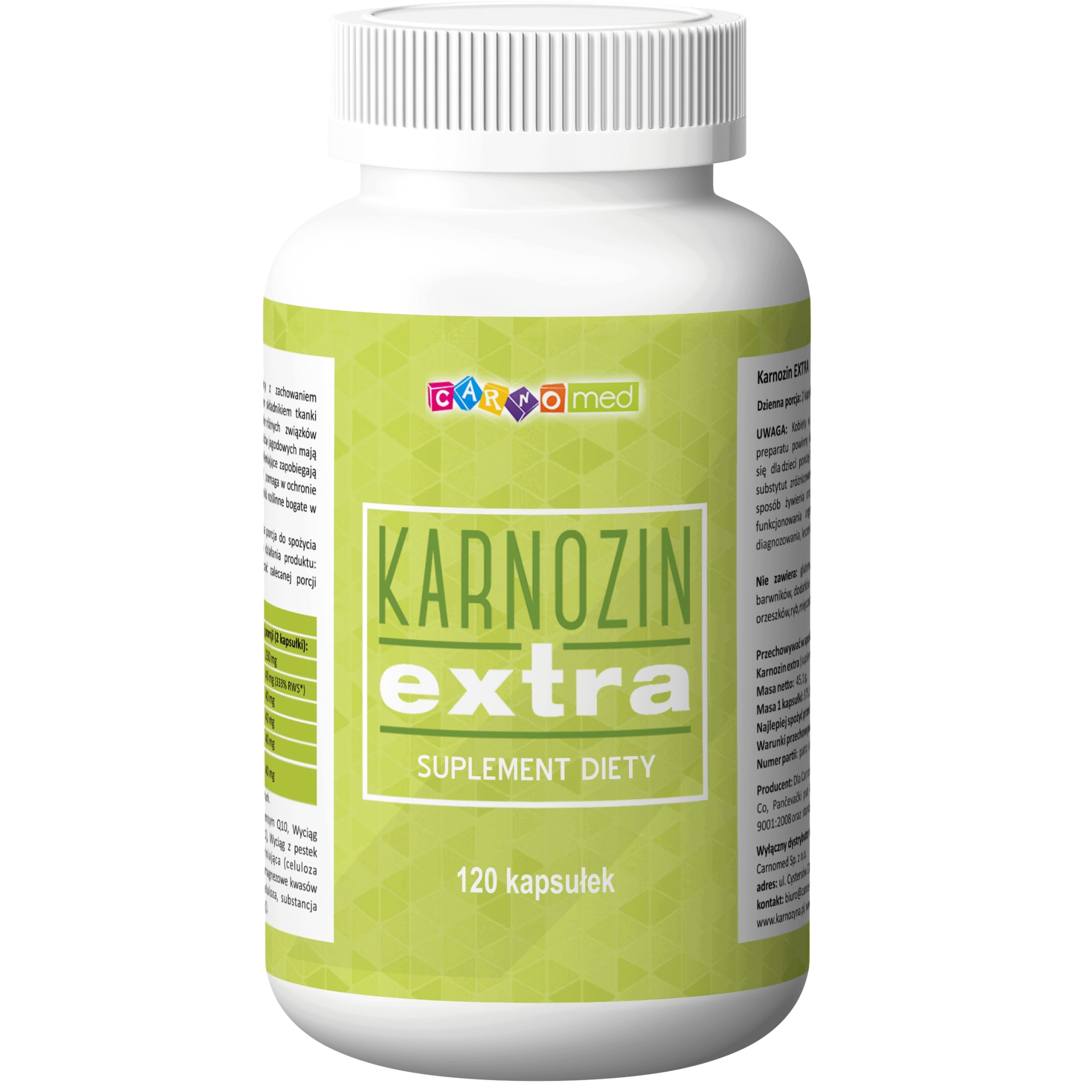 Supliment alimentar, Carnomed, Carnosina, 120 capsule - eMAG.ro